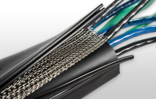 Zipper technology - heat protection, cable protection, EMI shielding ...
